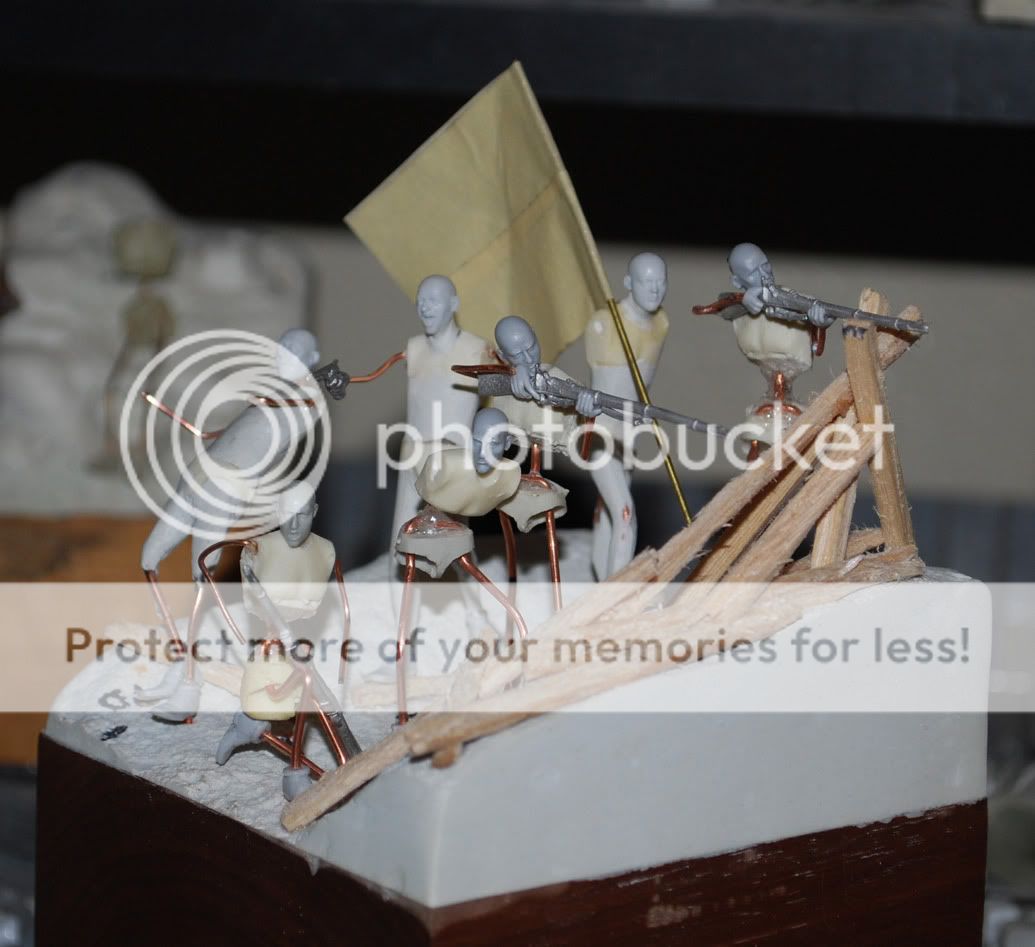 Enfilade Fire - Antietam Vignette | planetFigure | Miniatures