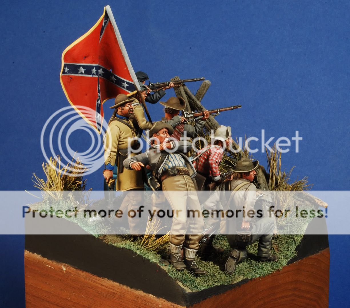 Enfilade Fire - Antietam Vignette | planetFigure | Miniatures