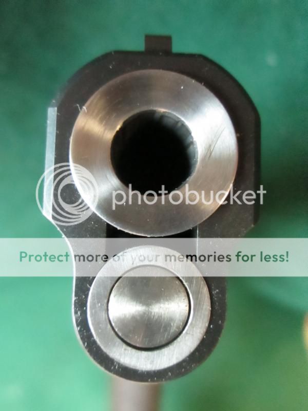 Why flush cut and reverse crown? | 1911 Firearm Addicts