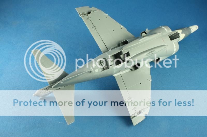 Harrier GR3 1/48th scale...Decals on (mostly)! Go...... - Work in ...