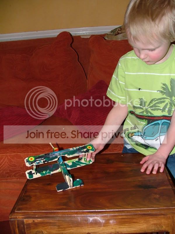 My Boy builds his first model - Ready for Inspection - Aircraft ...