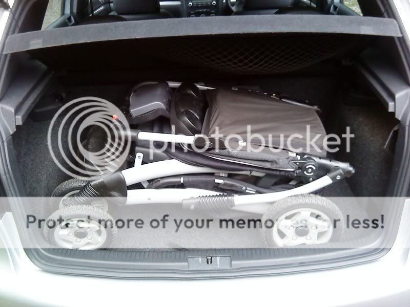 Pram/Buggy in boot of R32 | VW Golf R32 Forum