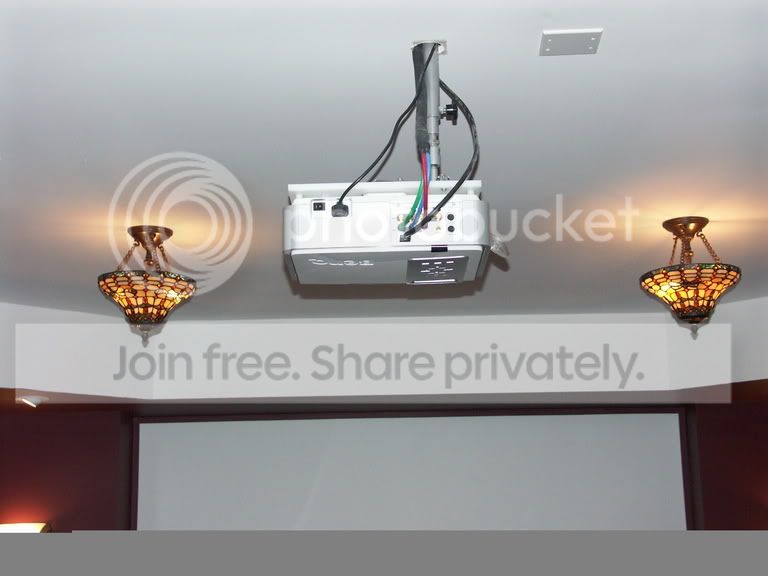 Getting power to a ceiling mounted projector | AVS Forum