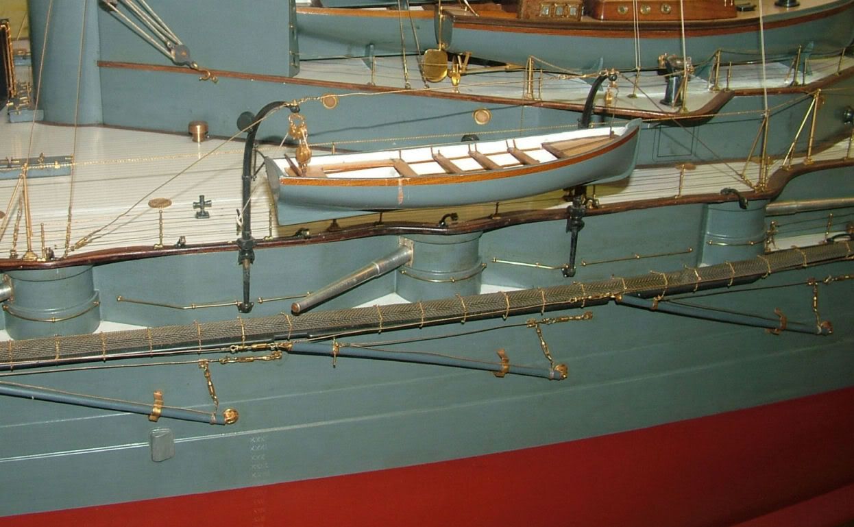 Fishing nets on warships? - Ships - Finescale Modeler Forum