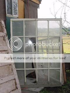 Old windows made into shelves | AJ's Trash2Treasure BLOG