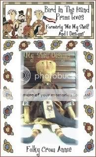 FREE primitive folk art Annie doll pattern | AJ's Trash2Treasure BLOG