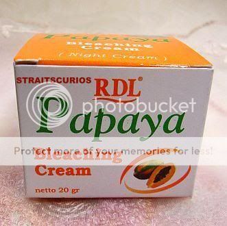 EFFECTIVE PAPAYA WHITENING NIGHT CREAM RDL | TRIBALJAMU