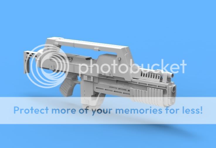 Aliens- M4A1 Pulse Rifle Art - Arts & Creativity - Archive - Minecraft ...