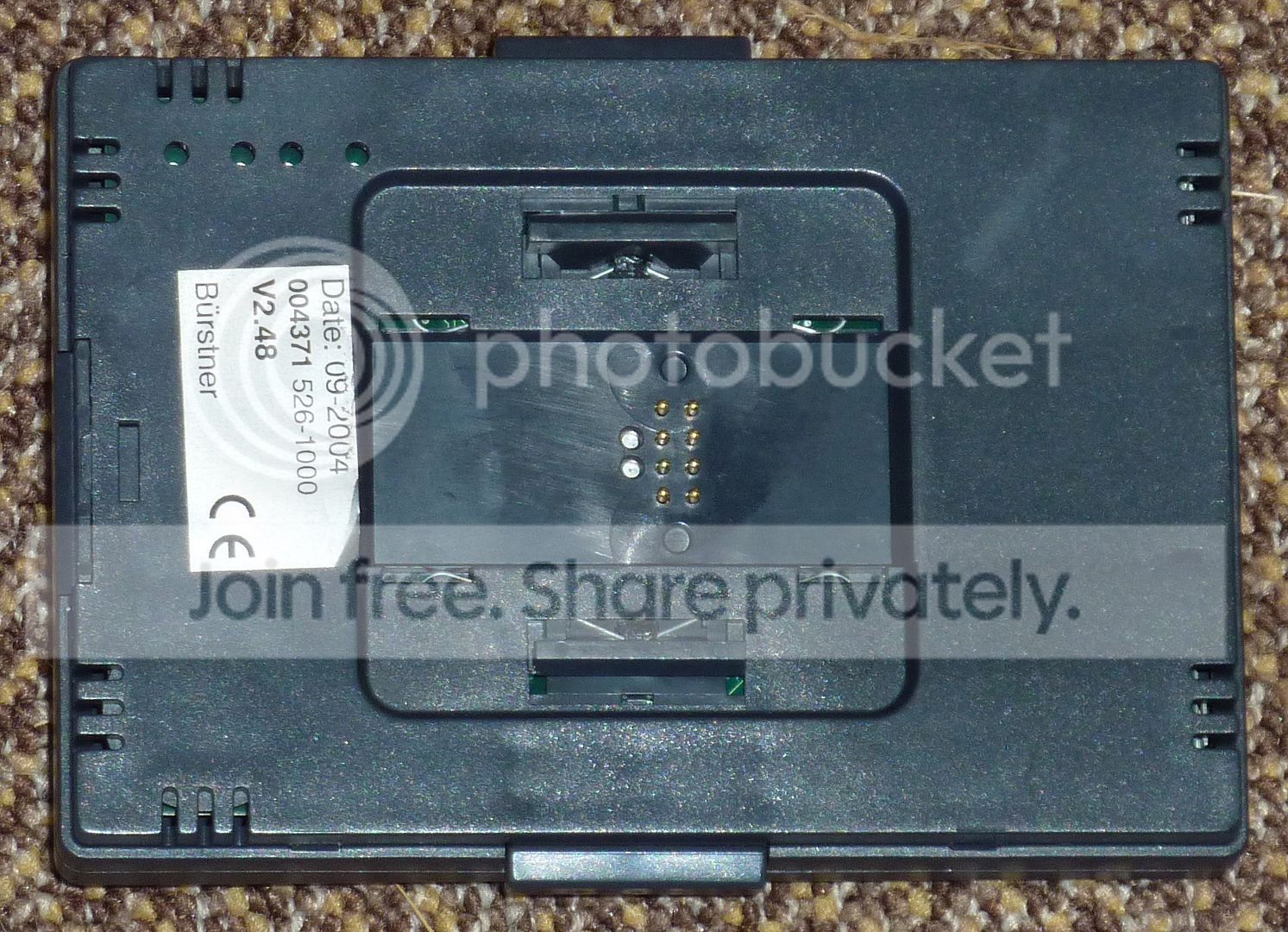 Burstner Control Panel? | MotorhomeFun
