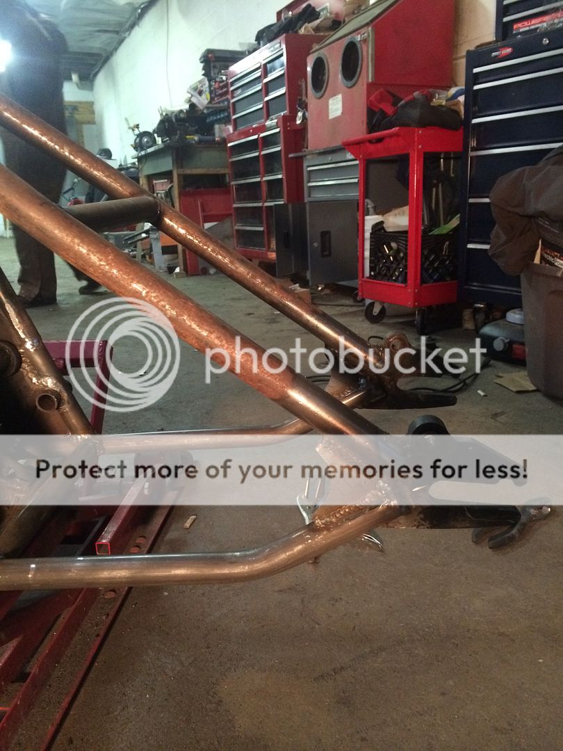 1980 CB650 chop, hardtail with inverted front end! | DO THE TON