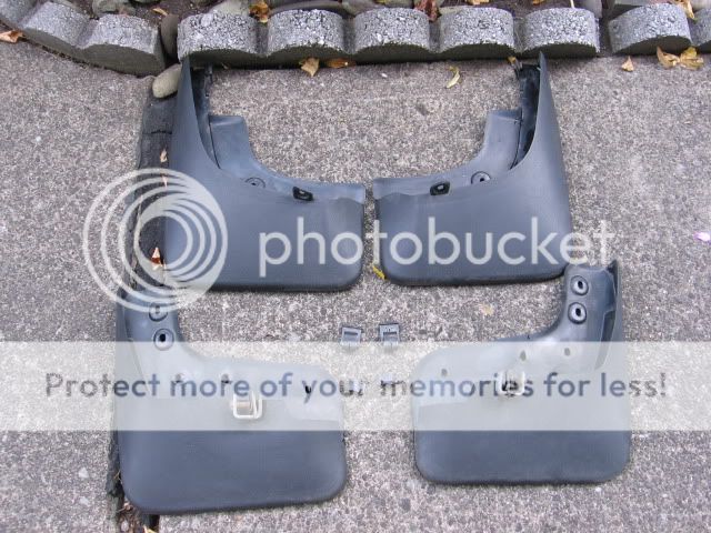 FS: OEM Tiguan mud flaps $75 shipped or BO | VW Vortex - Volkswagen Forum