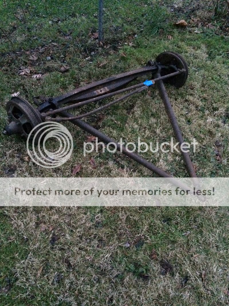 1935 ford front axle complete | The H.A.M.B.