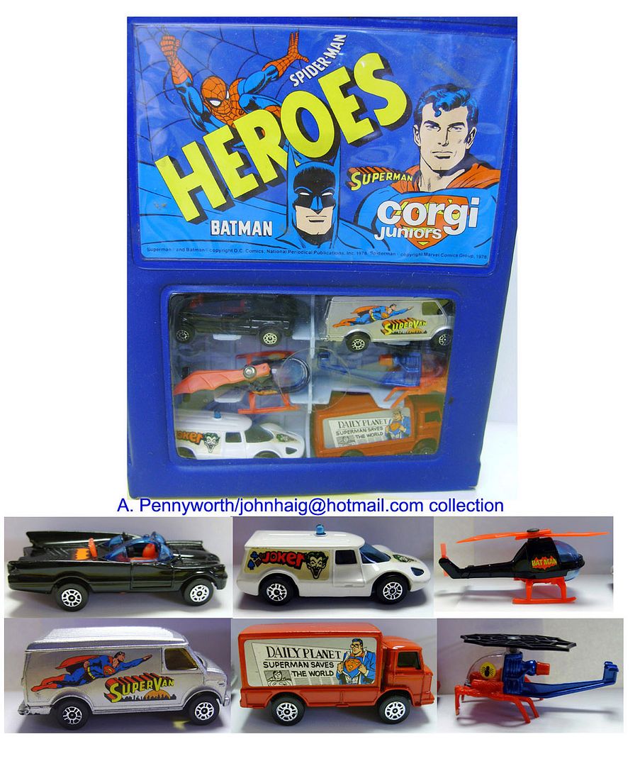Corgi Jr Heroes sets? - THE CAVE Board