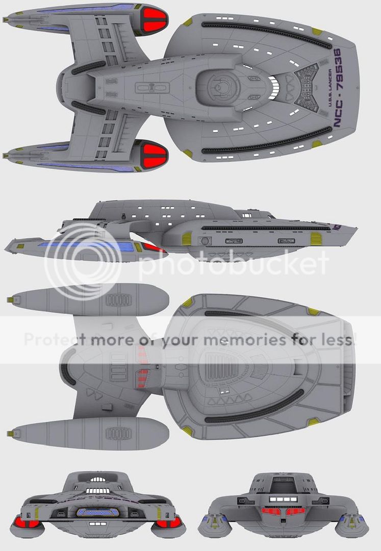 Lancer-class Starship - Page 4 — Scifi-Meshes.com