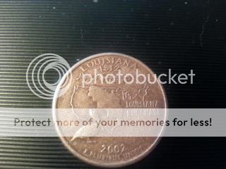 Copper colored quarter???? | Coin Talk