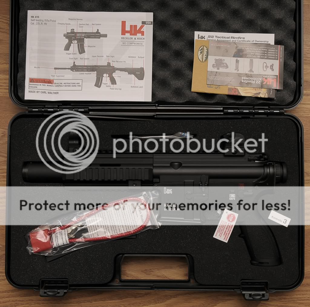 Heckler & Koch Heckler Koch Model 416 Sa Pistol 22lr Caliber For Sale ...