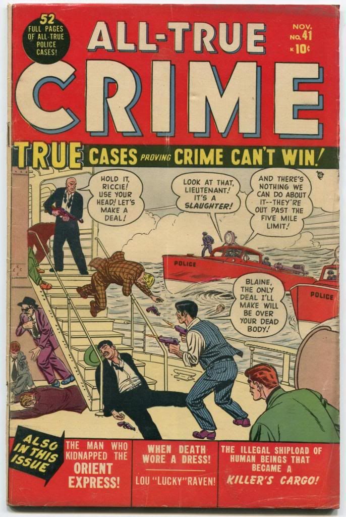 Pre-Code Atlas Crime Comics - Golden/Silver/Bronze Age Only - CGC Comic ...