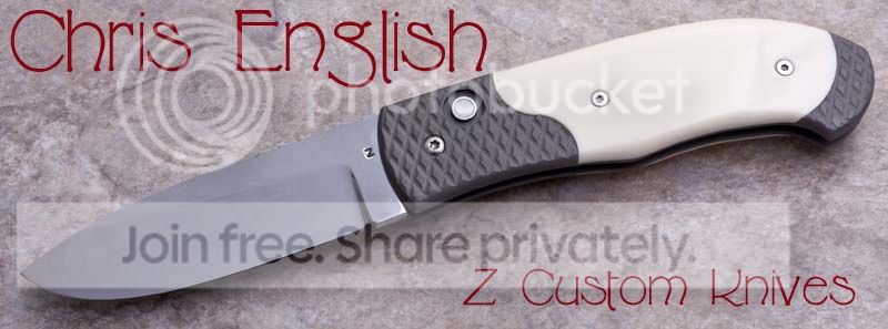 Z Custom Knives, Chris English auto | BladeForums.com