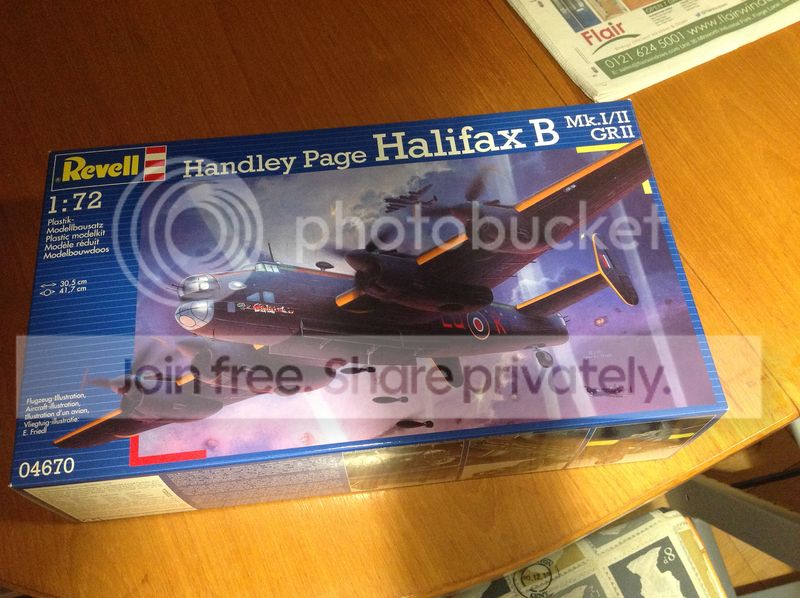 Building my grandfathers Halifax - Work in Progress - Aircraft ...
