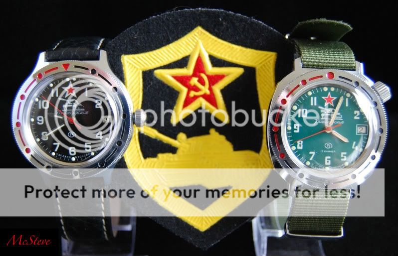 Strap ideas for vostok tank commander | WatchUSeek Watch Forums