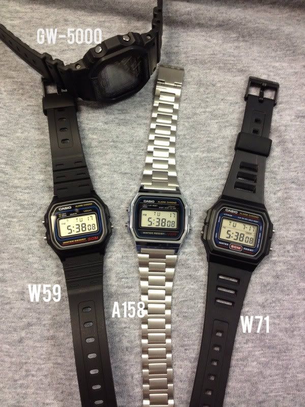 A-158 or A-168? | WatchUSeek Watch Forums