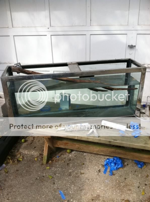 55 gallon Metaframe restore | MonsterFishKeepers.com