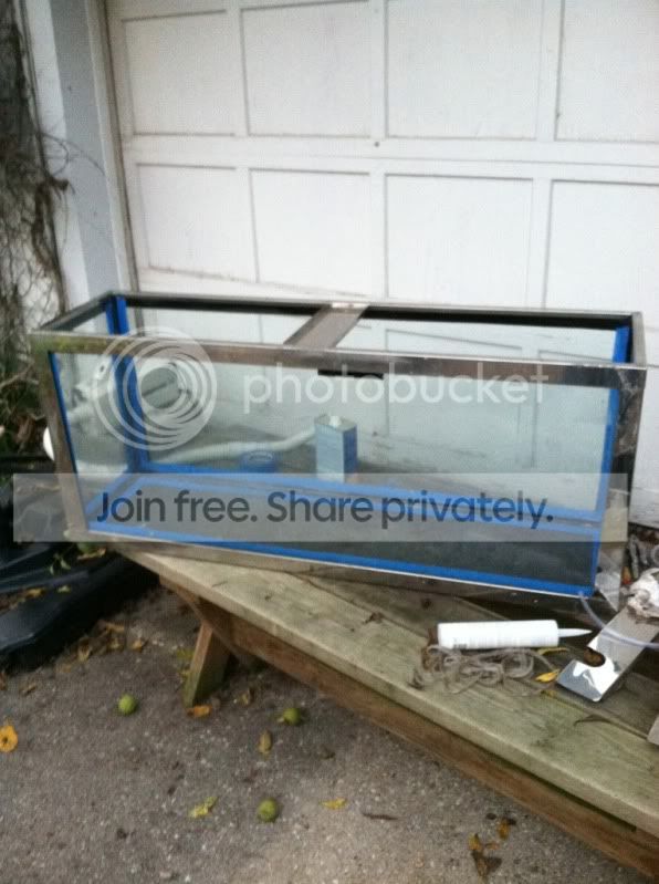55 gallon Metaframe restore | MonsterFishKeepers.com