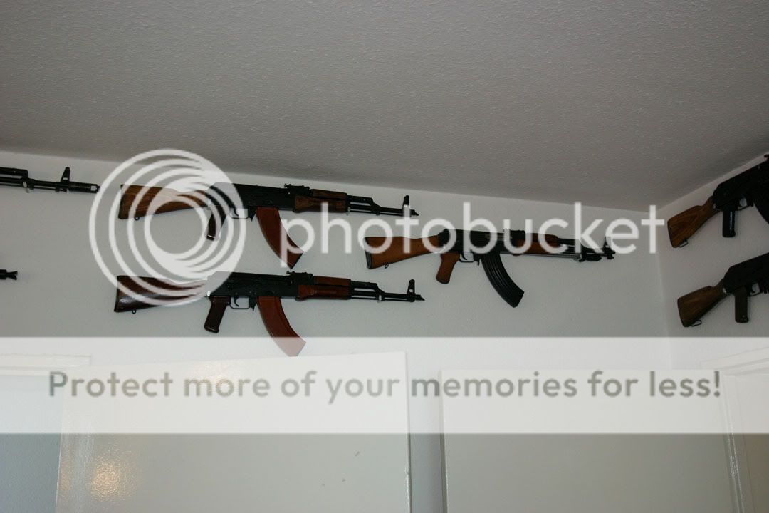 "hanging" a rifle on a wall | Page 2 | AK Rifles