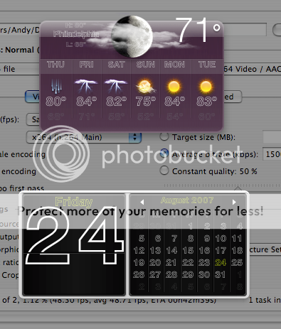 Calendar and Accuweather Widget Font | MacRumors Forums
