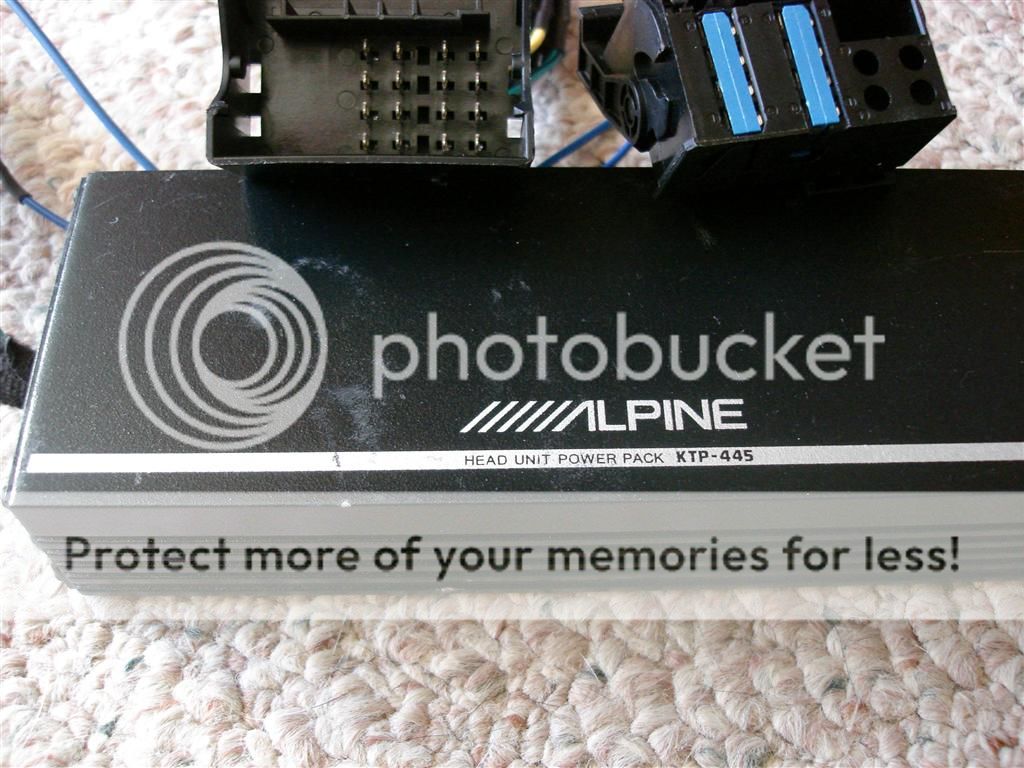 FS: Alpine KTP-445 45w x 4 Amp with SOT-976 VW Harness | TDIClub Forums