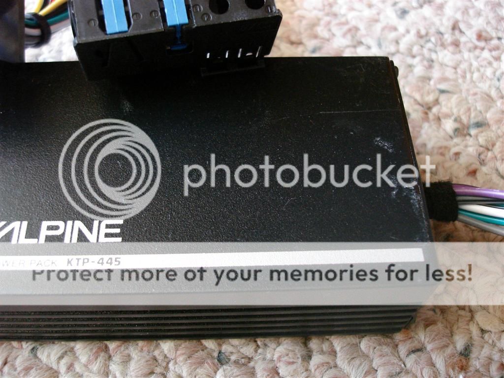 FS: Alpine KTP-445 45w x 4 Amp with SOT-976 VW Harness | TDIClub Forums