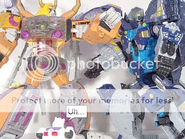 A question for anyone who have Armada Unicron and Cybertron Primus ...
