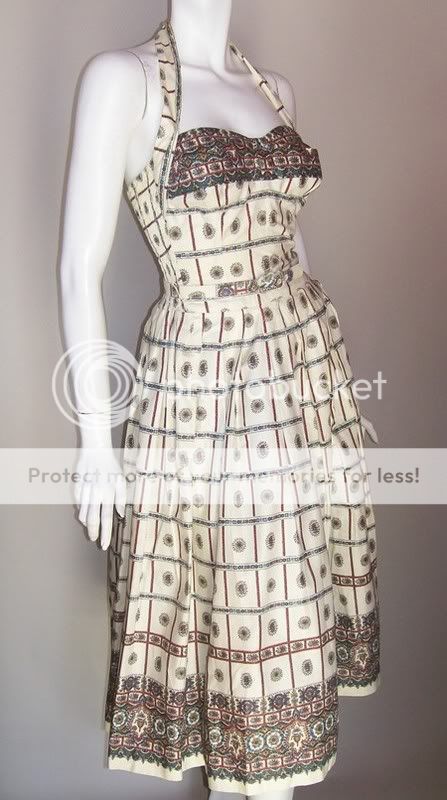Dorothea's Closet Vintage Dress 50s Dress SUN DRESS ALEX OF MIAMI ...