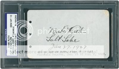 PSA/DNA’s Top Forged Signatures of 2010 | Sports Card Info