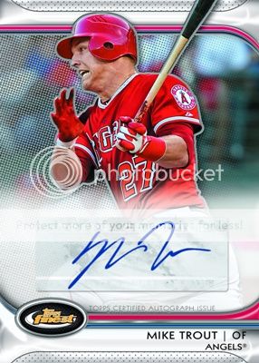 Card of the Day: Mike Trout 2012 Topps Finest Auto | Sports Card Info