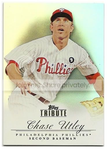 Card of the Day: Chase Utley 2012 Topps Tribute #84 | Sports Card Info