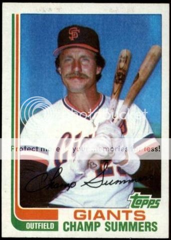 Card of the Day: Champ Summers 1982 Topps Traded #115T | Sports Card Info