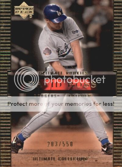 Card of the Day: David Ross 2002 Upper Deck Ultimate Collection ...