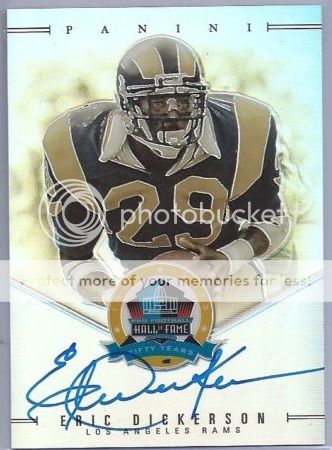 Card of the Day: Eric Dickerson 2013 Panini Spectra Hall of Fame Auto ...