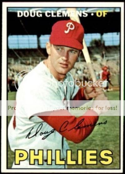 Card of the Day: Doug Clemens 1967 Topps #489 | Sports Card Info