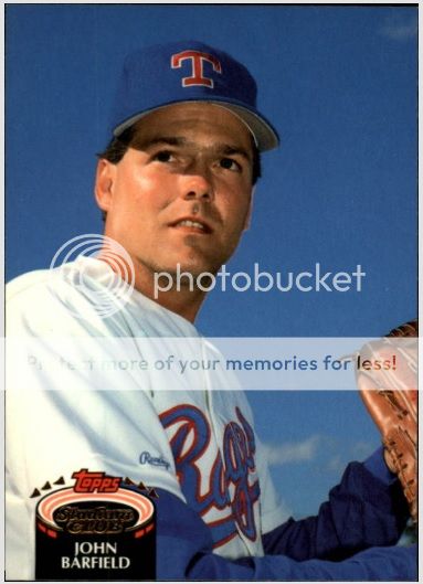 Card of the Day: John Barfield 1992 Topps Stadium Club #364 | Sports ...