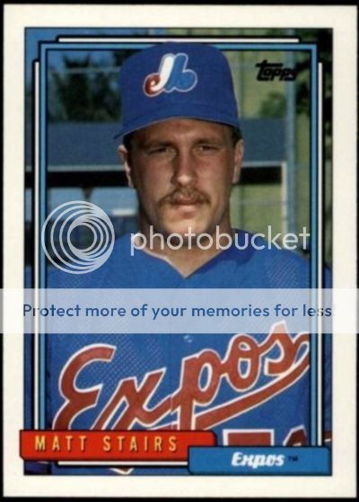 Card of the Day: Matt Stairs 1992 Topps Traded #110T | Sports Card Info