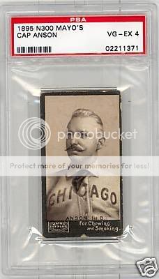 Card of the Day: Cap Anson 1895 N300 Mayo’s | Sports Card Info