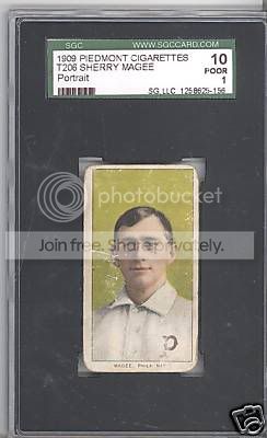 Card of the Day: Sherry Magee 1910 T206 Portrait | Sports Card Info
