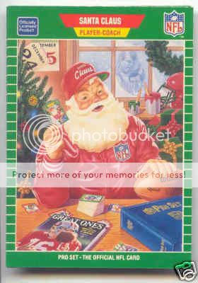 Card of the Day: Santa Claus 1989 Pro Set | Sports Card Info