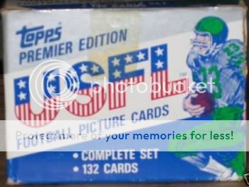 Flashback Product of the Week: 1984 Topps USFL Premier Edition Set ...