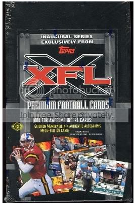 Flashback Product of the Week: 2001 Topps XFL Inaugural Series | Sports ...