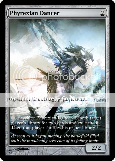 Phyrexian Dancer - Custom Card Creation - Magic Fundamentals - MTG ...