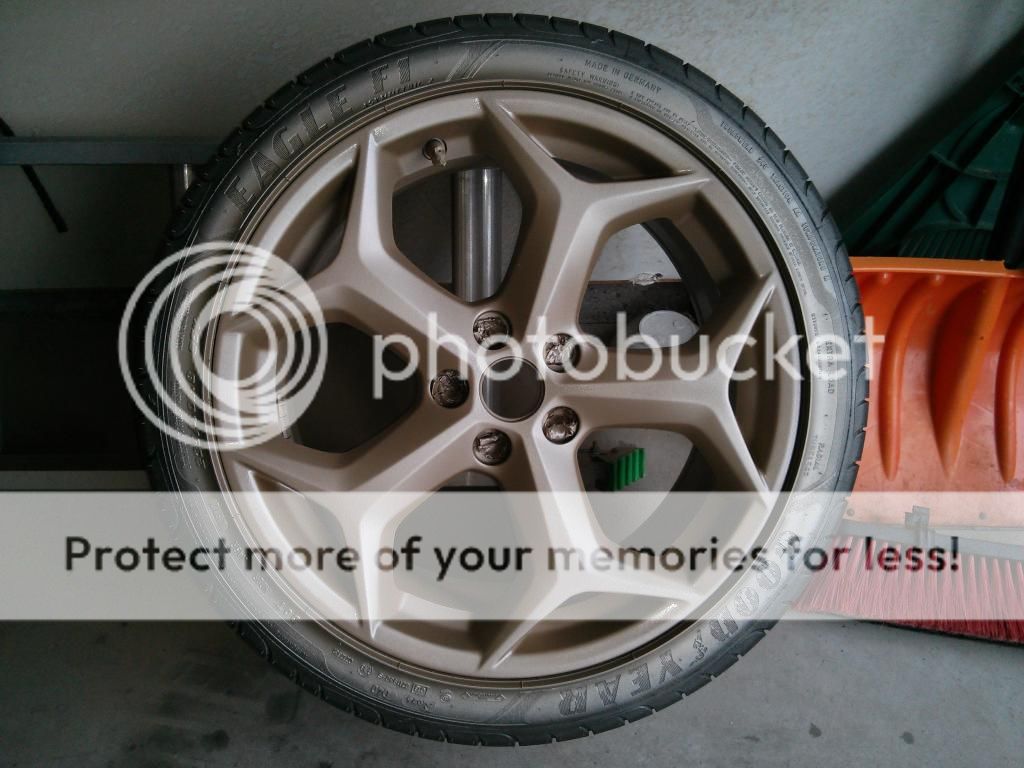 Vintage Gold + Metalizer on ST wheels. | Focus Fanatics Forum