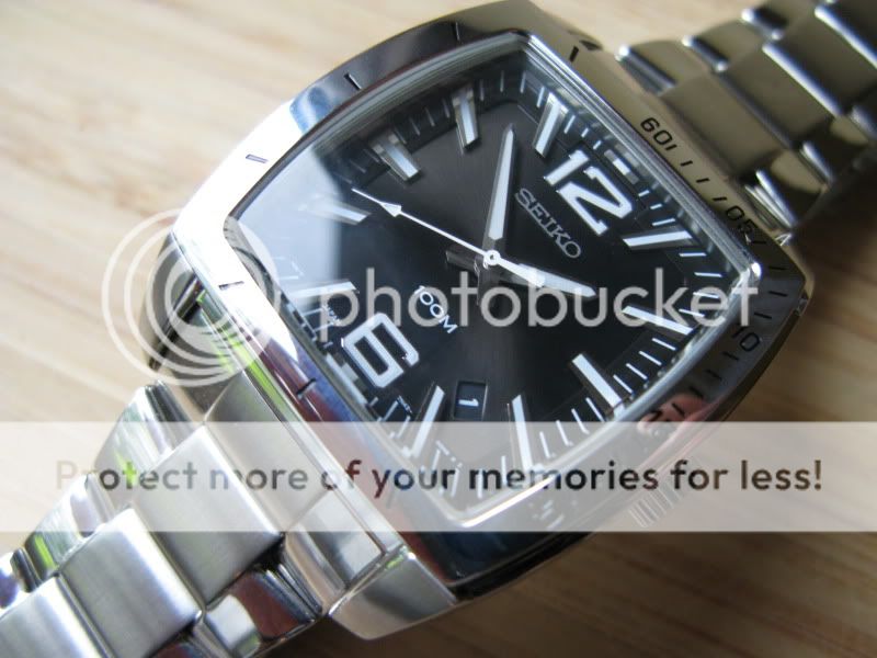 ***SOLD*** Big, Huge, Bold, Square, Seiko SGEE19, $100 shipped. Reduced ...